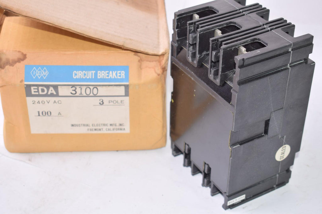 NEW IEM Industrial Electric EDA3100 EDA-14KA 100 AMP 240 VAC 3 Pole In
