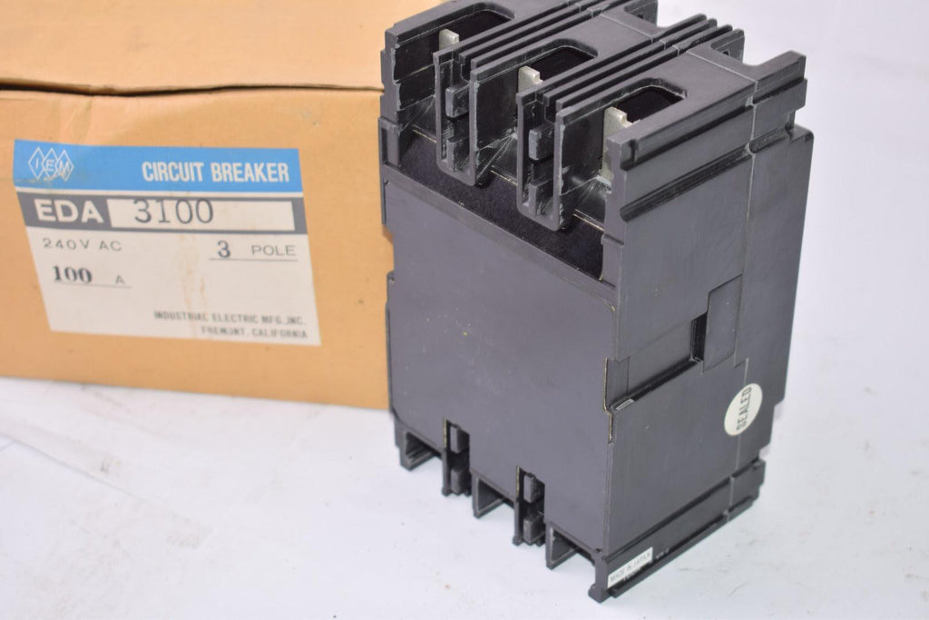 NEW IEM Industrial Electric EDA3100 EDA-14KA 100A 240 VAC 3 Pole Indus ...
