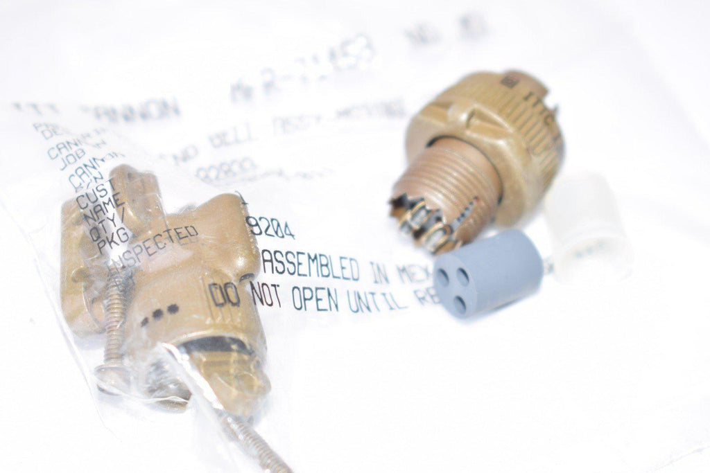 NEW ITT Cannon MFR-71468 End Bell Connector Kit – VB Industrial Supply