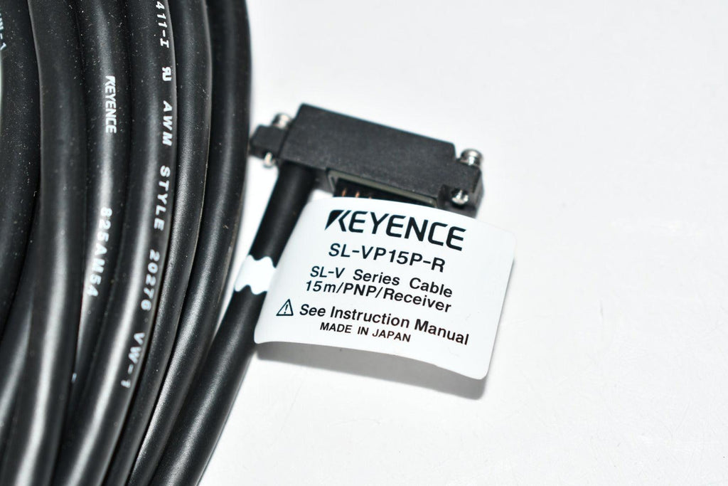 NEW Keyence SL-VP15P-R Main Unit Connection Cordset Cable 15m PNP Rece