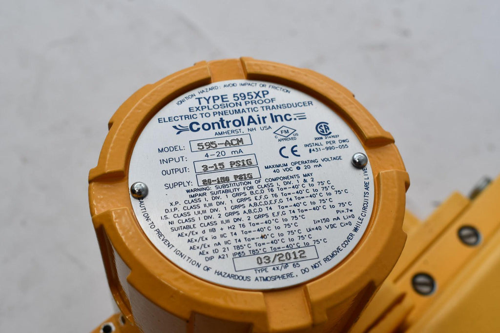 NEW Kinetrol KF394-5/03 7.0bar Pneumatic Valve Positioner 595XP Contro ...