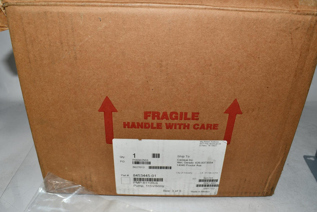 NEW Knight PMP800 Peristaltic Metering Pump 8453445-01 PMP-8110BVS 115 ...