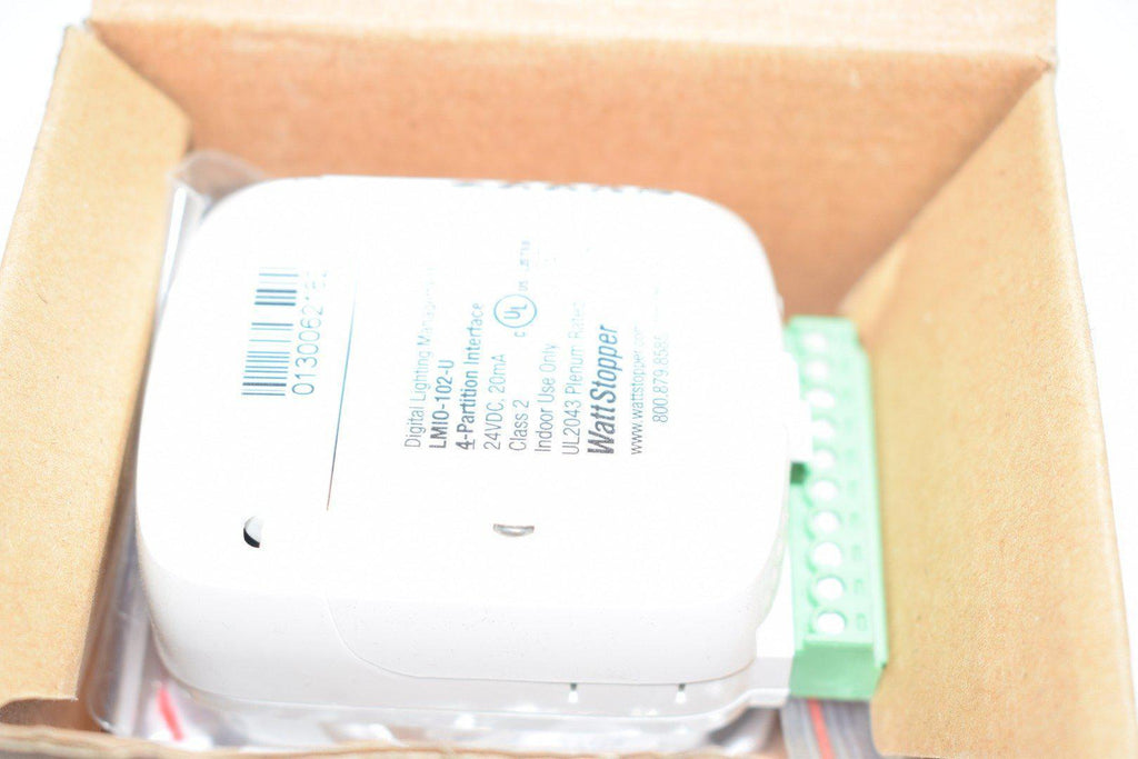 NEW Legrand Wattstopper LMIO-102-U DLM 4-PARTITION INPUT/OUTPUT INTERF ...