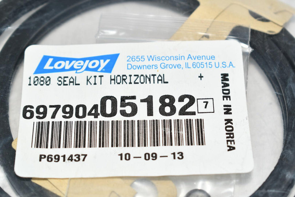 NEW LOVEJOY 69790405182 Seal Kit, Horizontal, Grid Coupling, Nitrile ...