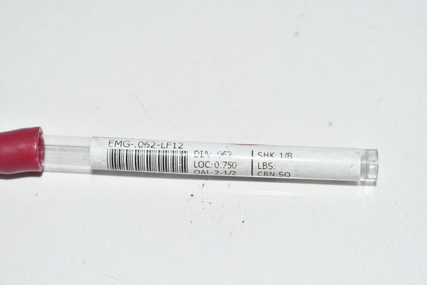 NEW MELIN TOOL EMG-.062-LF12 Carbide Micro End Mill Cutter 1/16'' DIA ...