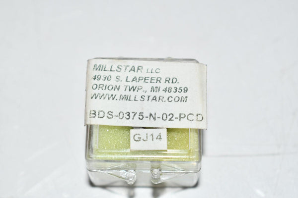 NEW Millstar BDS-0375-N-02-PCD Carbide Milling Insert – VB Industrial ...