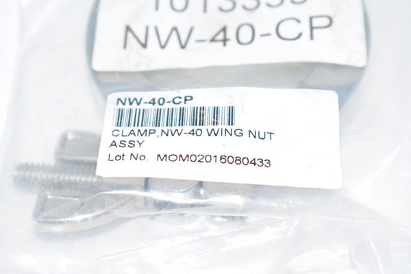 NEW Nor-Cal NW40 Wing Nut Clamp NW-40-CP – VB Industrial Supply