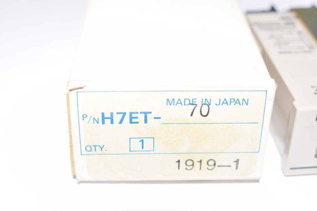 NEW OMRON Industrial H7ET-70 Digital Hour Meter – VB Industrial Supply