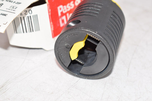 NEW Pass & Seymour 5466-X Straight Blade Plug 20A 250V – VB Industrial ...