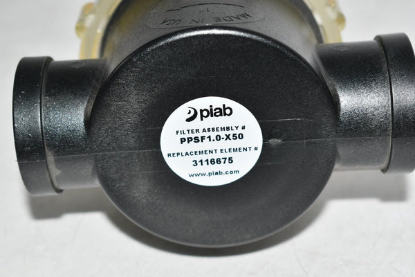NEW PIAB PPSF1.0-X50 VACUUM FILTER ASSEMBLY 1'' NPT 3116675 – VB ...