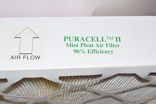 NEW Puracell II Mini Pleat Air Filter, 90% Efficiency, 23'' x 23'' x 4 ...