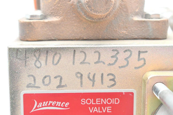 NEW R.G. LAURENCE 3402WA79DC Manually Reset Rotary Shaft Solenoid Valv ...