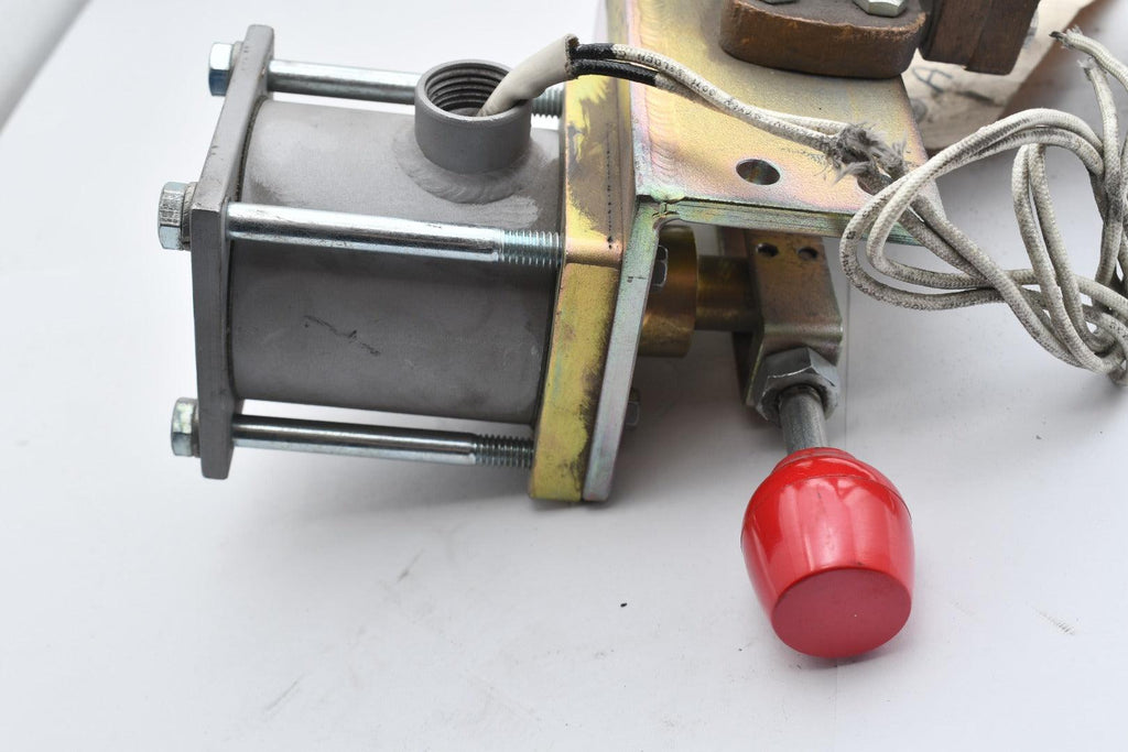 NEW R.G. LAURENCE 3402WA79DC Manually Reset Rotary Shaft Solenoid Valv ...