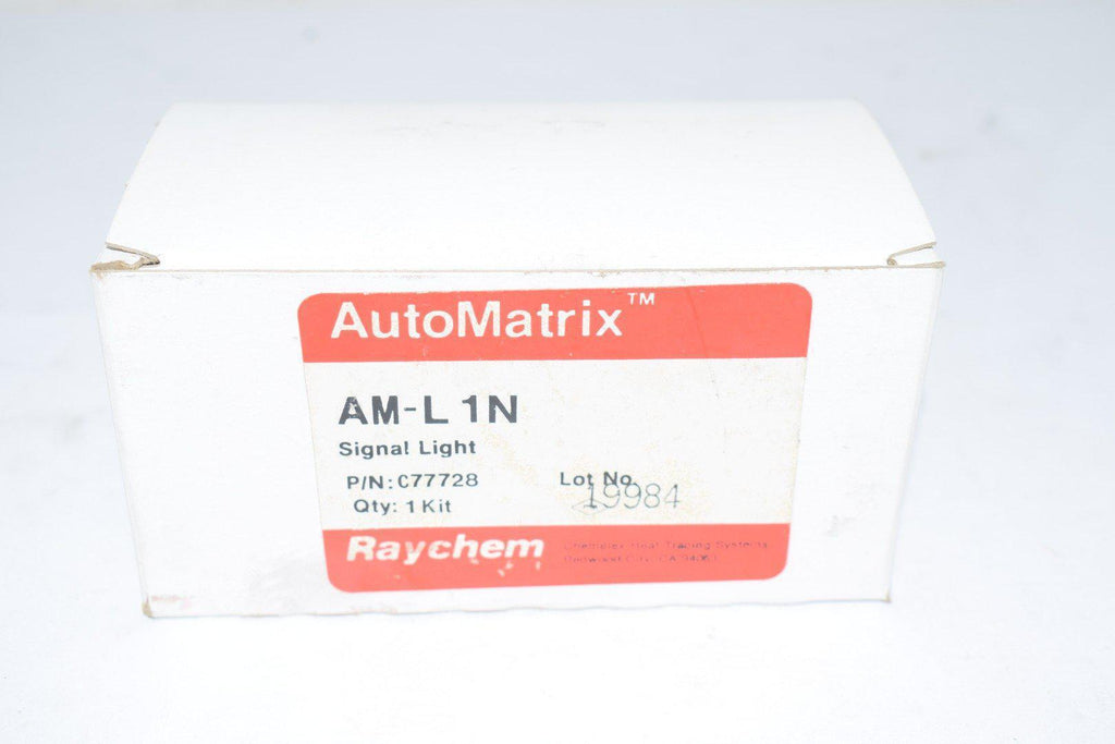 NEW RAYCHEM AM-L1N Signal Light C77728 AutoMatrix – VB Industrial Supply