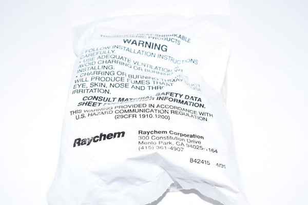 NEW RAYCHEM THERMOFIT HEAT SHRINKABLE 842415 – VB Industrial Supply