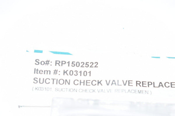 NEW Rexa K03101 Suction Check Valve Kit Replacement Part – VB ...