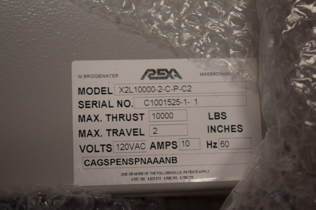 NEW Rexa X2L10000-2-C-P-C2 Electraulic Actuator Controller 10000 Thrus ...