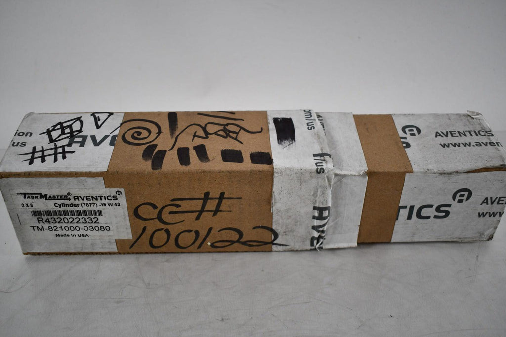 NEW REXROTH TaskMaster R432022332 PNEUMATIC CYLINDER TM-821000-03080 ...