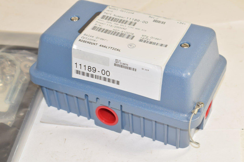NEW Rosemount 11189-00 Dual Power Supply 115V/230VAC W/ Mount Kit – VB ...