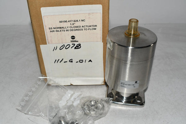 NEW Samson SED 00190.417.625.1 NC 1'' SS Normally Closed Actuator Air ...