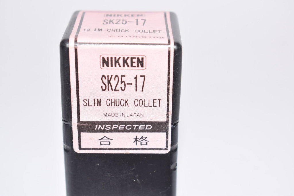 NEW Sealed NIKKEN SK25-17 Slim Chuck Collet, Machinist Tooling – VB ...