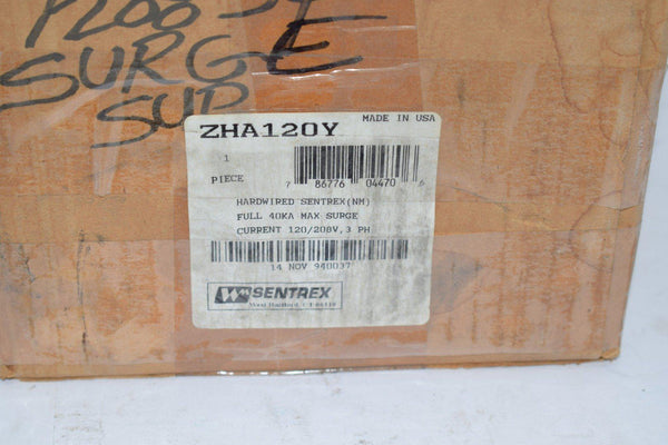 NEW Sentrex ZHA120Y Home Office Surge Suppressor 40KA Protector