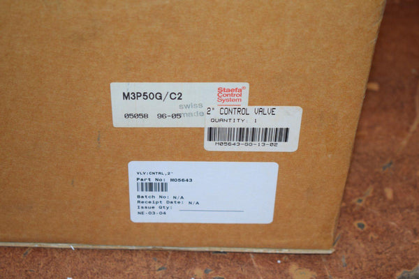 NEW SIEMENS STAEFA CONTROL M3P50G 2'' MAGNETIC CONTROL VALVE M3P50G/C2 ...