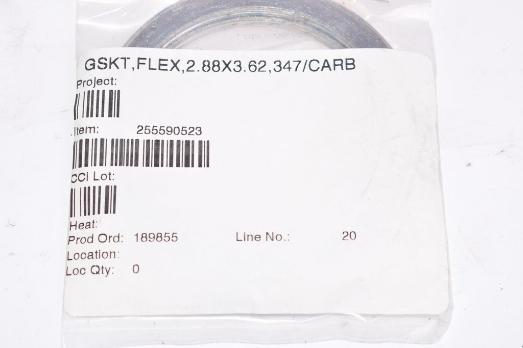NEW SM Control Valves SM.255590523 GASKET Flex 2.88'' x 3.62''/CARB