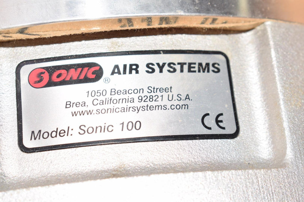 NEW SONIC AIR SYSTEMS SONIC 100 Industrial Centrifugal Blower
