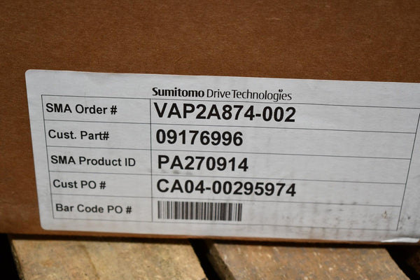 NEW Sumitomo Fortress PA270914 Stainless Steel Gearbox Gearmotor 50:1