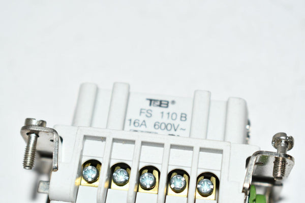 NEW Thomas & Betts FS110B Pos-E-Kon Terminal Insert