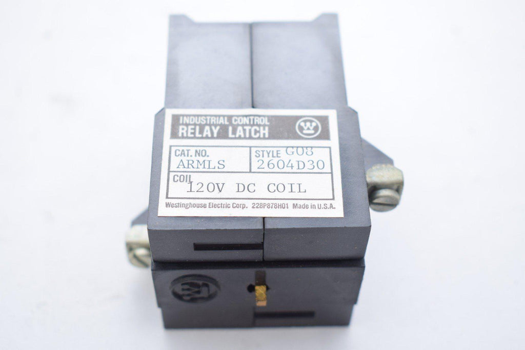 NEW Westinghouse ARMLS MAG LATCH Relay 2604D30G08 120V DC Coil – VB ...