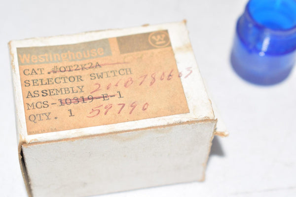 NEW Westinghouse Indicating Light Selector Switch Lens Blue 0T2K2A – VB ...