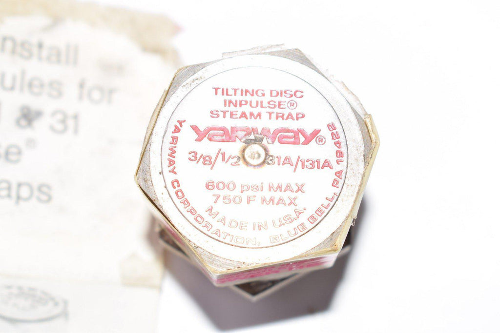 NEW YARWAY, Tilting Disc Impulse Disc Trap, 3/8/1/2, 31A/131A – VB ...