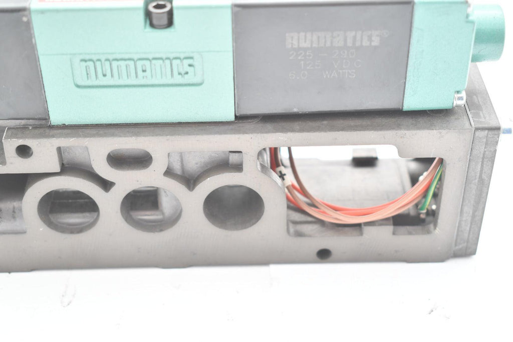 Numatics 082SS415M000058 Mark 8 Double Solenoid Valve 2 Pos/4 Way w/Ma ...