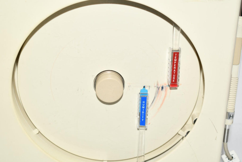 OMEGA CT485B Temperature and Humidity Chart Recorder White Missing Fro ...