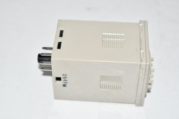 Omron H3CA-8-AC100/110/120 Relay, SSR, Timing, On Delay, DPDT, 3A, Ctr ...
