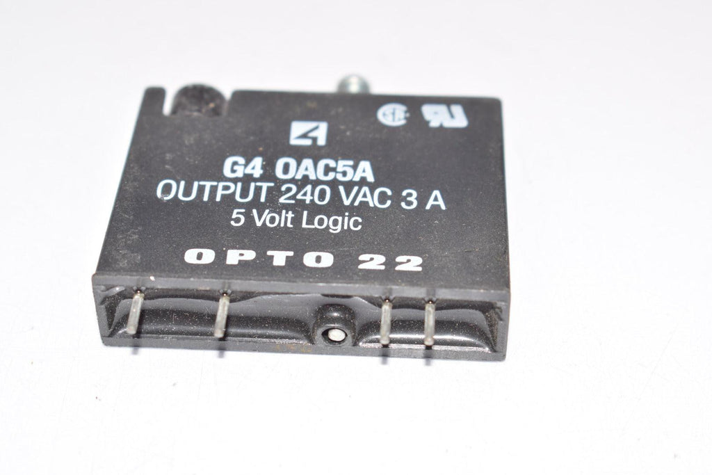OPTO 22 G4 0AC5A Output Module 5V Logic 240VAC 3A