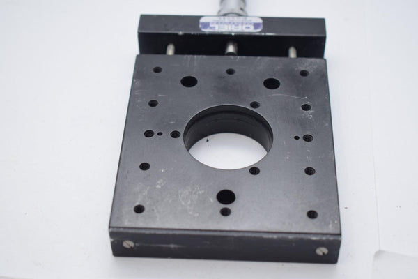 Oriel Linear Slide Stage Positioner 3-1/2'' x 3'' Mitutoyo Micrometer ...