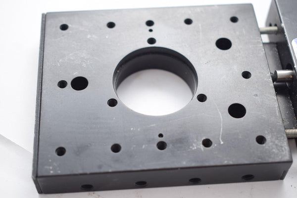 Oriel Linear Slide Stage Positioner 3-1/2'' x 3'' Mitutoyo Micrometer ...