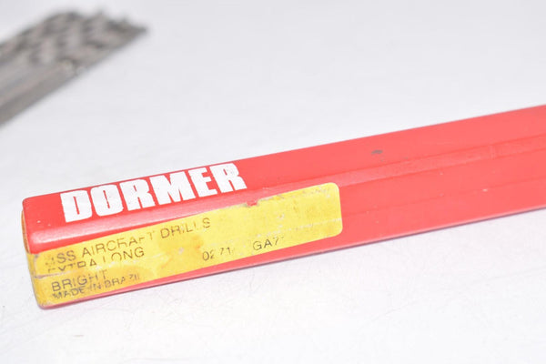 Pack of 10 NEW Dormer A243 N-30 HSS Aircraft Drills Extra Long Bright ...