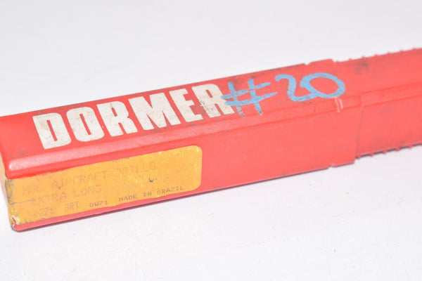 Pack of 19 NEW Dormer A243 #20 HSS Aircraft Drills Extra Long – VB ...