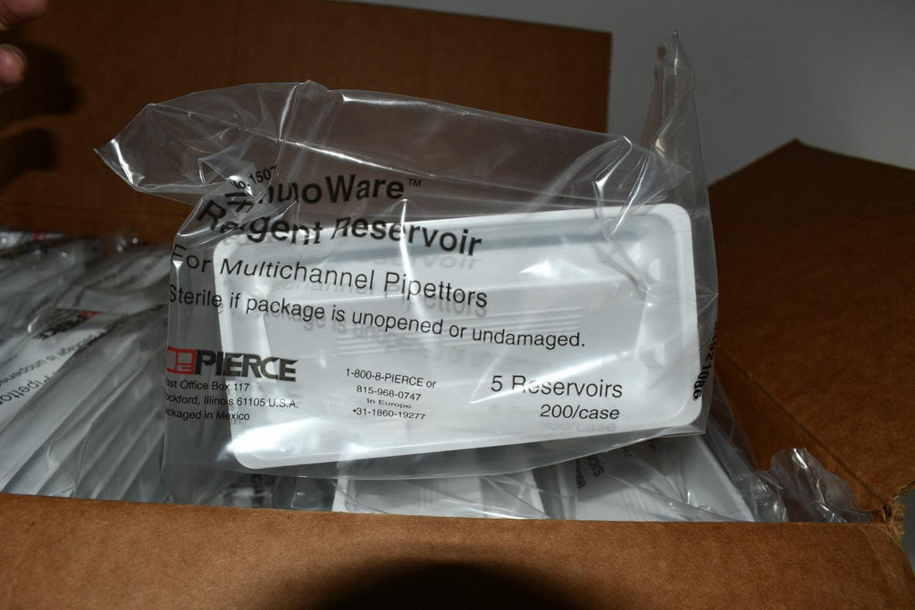 Pack of 200 NEW Thermo Scientific 15075 ELISA Reagent Reservoir 50mL
