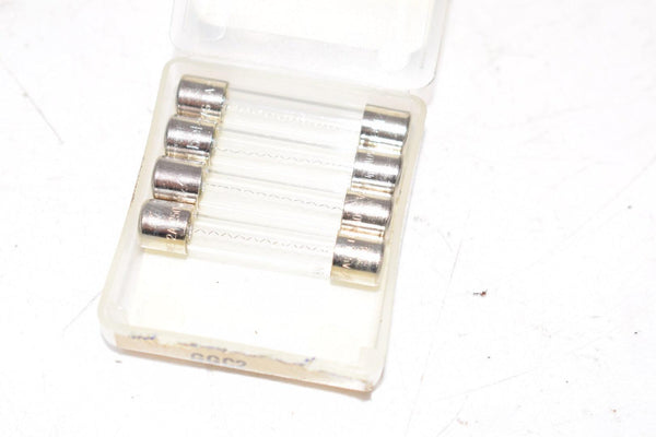 Pack of 4 NEW Ferraz Shawmut Fast Acting Fuses GGC2 Glass Fuses 2A 250 ...