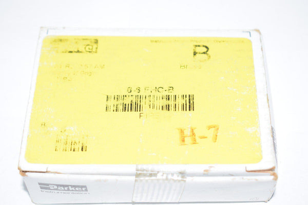 Pack of 5 NEW 6-6 FHC-B Parker Instrument Pipe Fittings FHC Female Hex ...