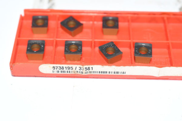 Pack of 7 NEW Sandvik 5738195 37581 Coromill 331 Carbide Inserts – VB ...