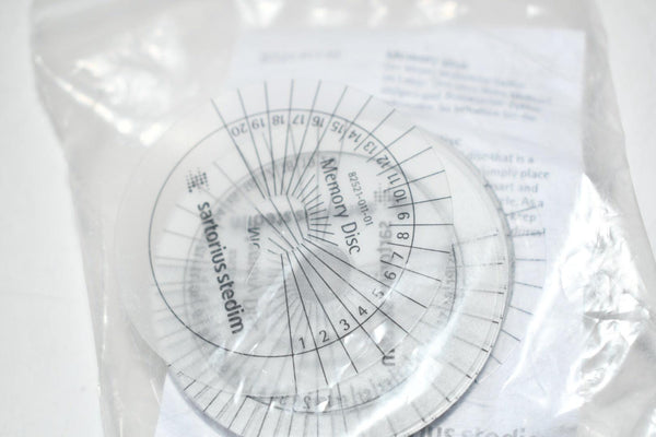 Pack of NEW Sartorius Stedim 82521-011-02 Memory Discs – VB Industrial ...