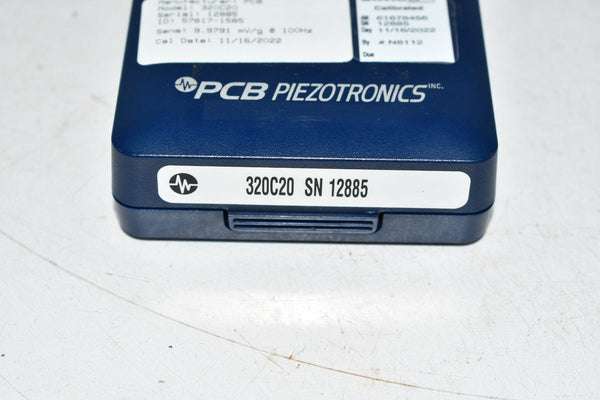 PCB Piezotronics 320C20 Accelerometer, ICP ESS (6.5 gm) quartz shear I ...