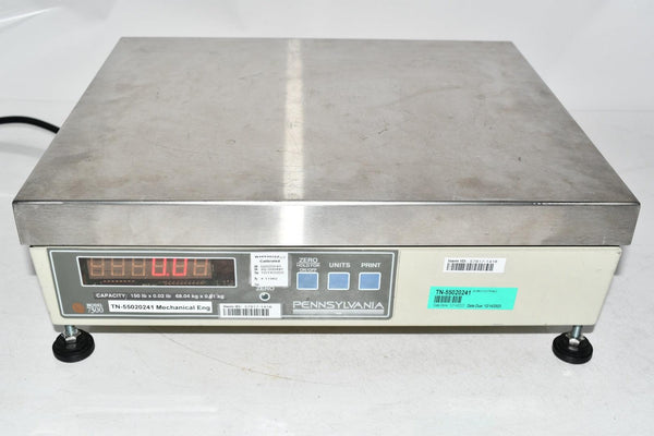 Pennsylvania Scales Model 7300 150 lb. Scale x 0.02 lb 68.04 kg x 0.01 – VB Industrial Supply