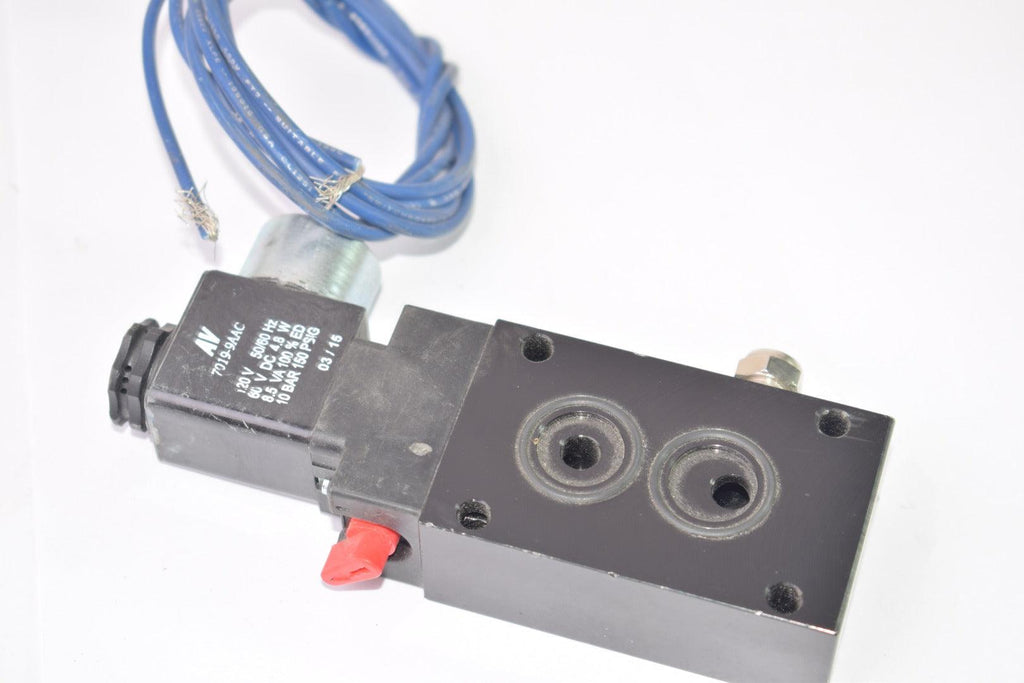Pentair 791L-312-C4AA-00 Three Way Valve W/ AV 7019-9AAC Solenoid Coil ...